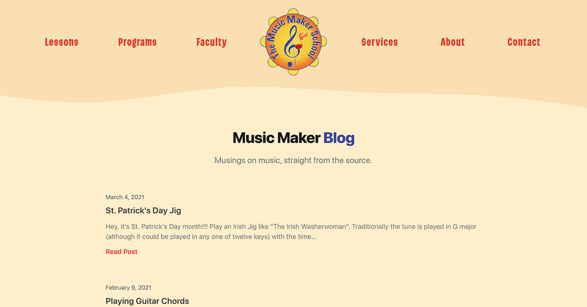 Blog - Music Maker School