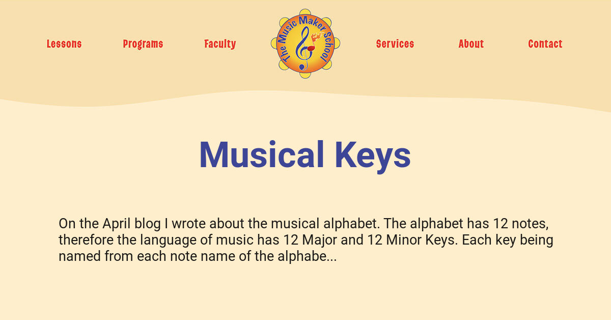 Musical Keys - Music Maker School